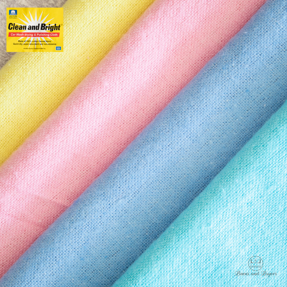 Clean and Bright Pure Cotton Flannel Dust Cloth (Pranela / Planela ...